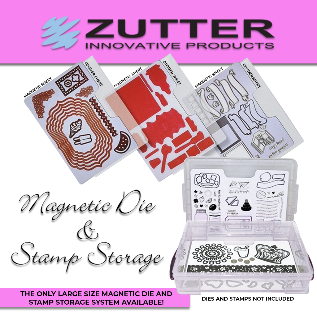 Zutter Magnetic Die & Stamp Storage System (Ships Contiguous U.S. only ...