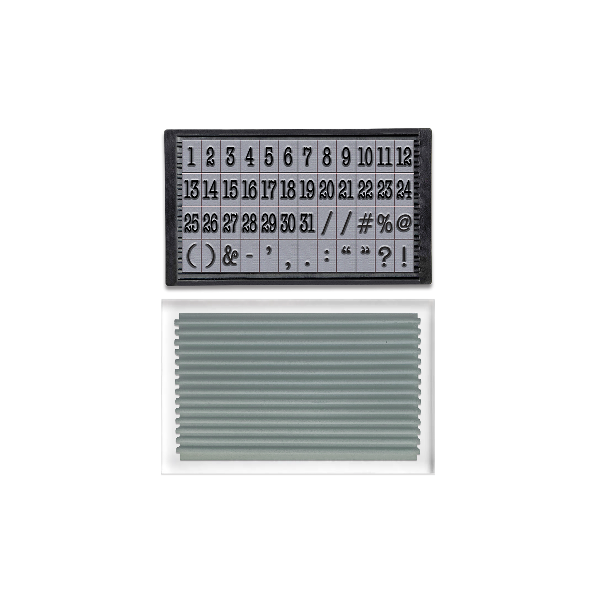 PEGZ Letters American Typewriter Font 48 Pc Numbers & Symbols Set ...